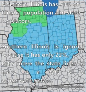 How Illinois Counties Can Join a Neighboring State – Red-State Secession