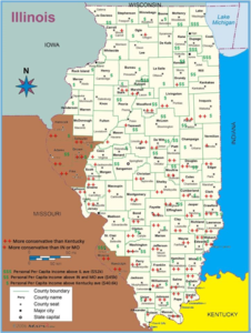 How Illinois Counties Can Join a Neighboring State – Red-State Secession