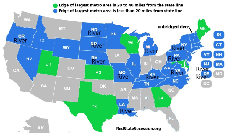 Should we allow counties to secede from a state without its permission ...